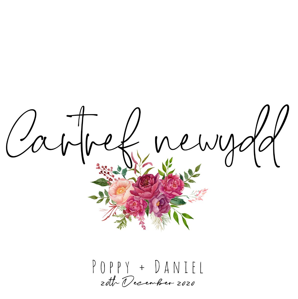 Personalised Welsh Cartref Newydd Greeting Card Welsh - Etsy UK