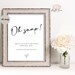 Wedding Signs, Oh Snap, Sweet Table Sign, Let Love Sparkle Sign ...