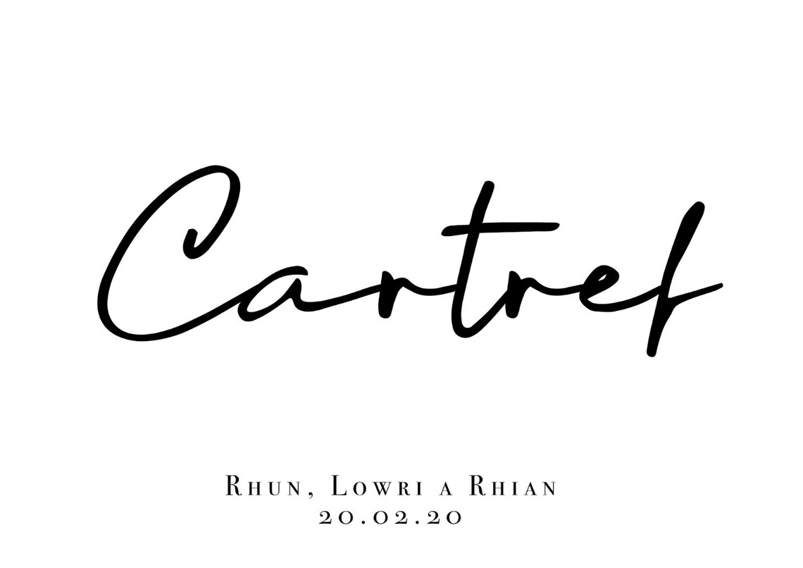 Cartref Print Welsh House Warming Gift New Home Print ONLY NO - Etsy UK