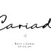 Welsh Cariad Print, Wedding Gift, New Home Gift, Wedding Print and ...