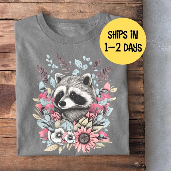 Raccoon Shirt - Etsy