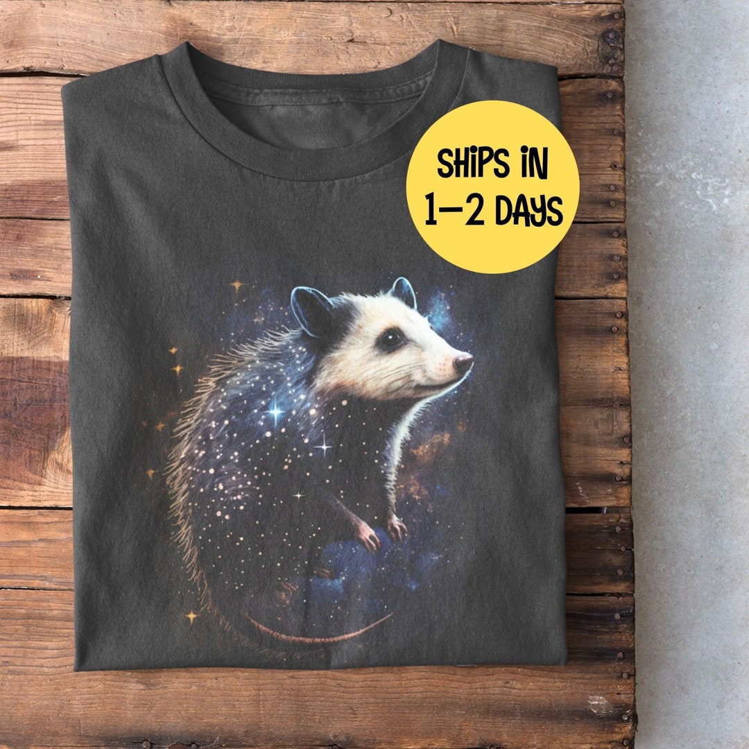 Opossum in Space Shirt Galaxy Possum Shirt Possum Gifts Possum Lover ...