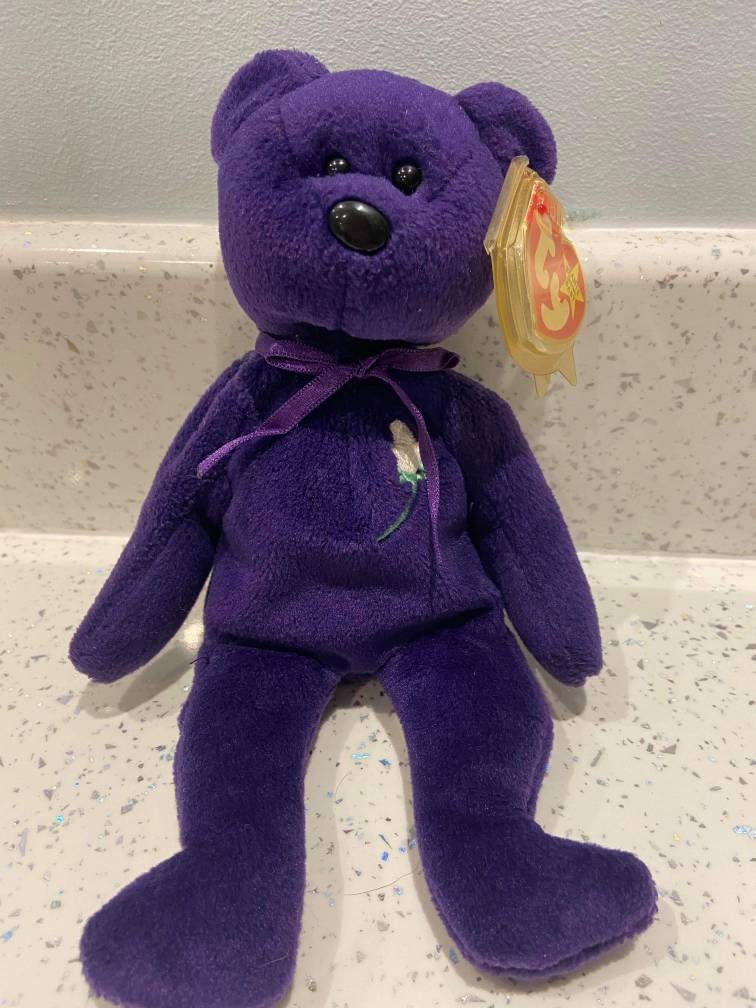 FOR SALE...Genuine extremely rare Ty Princess beanie baby. | Etsy