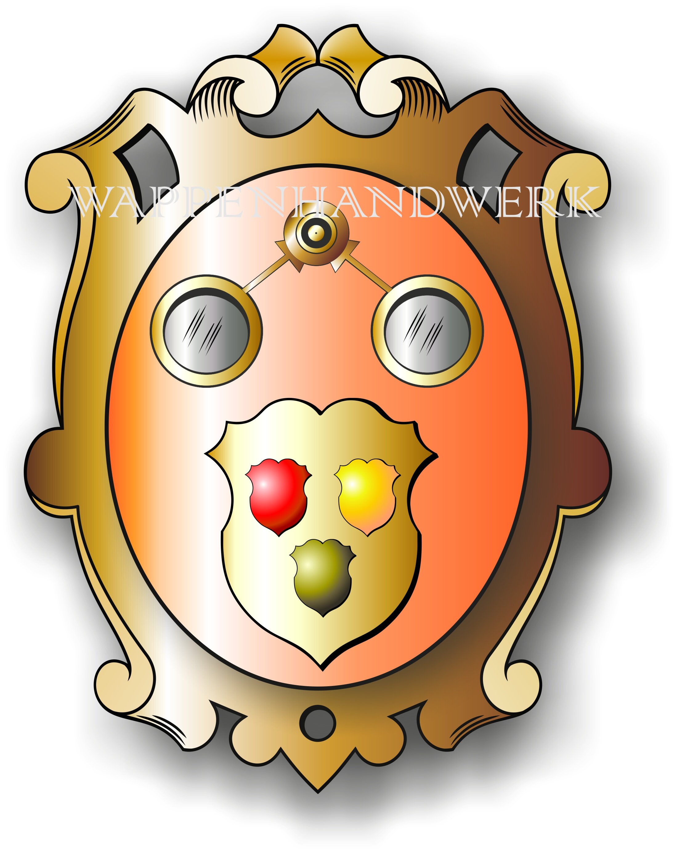 Art & Collectibles Prints COAT OF ARMS Heraldic Tinctures Furs ...