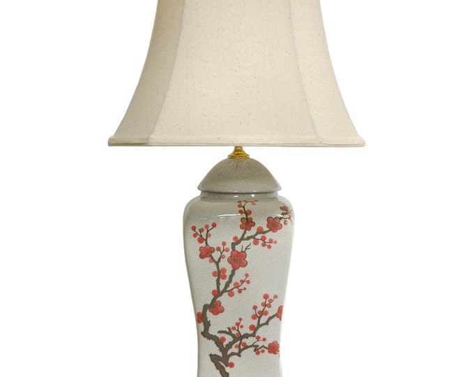26 Cherry Blossom Vase Lamp - Etsy