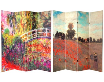4 Panel Room Divider - Etsy