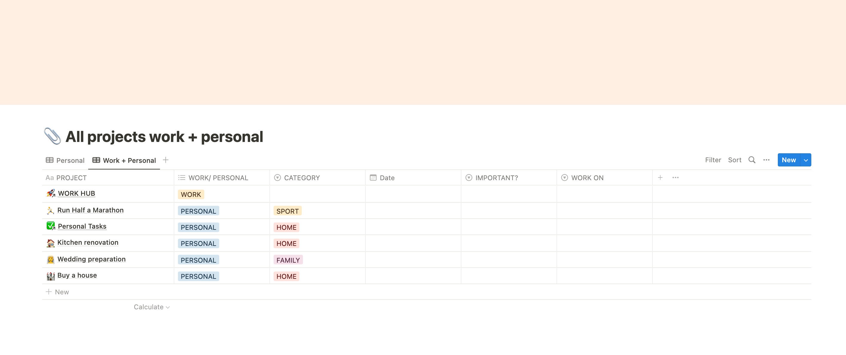 Notion Planner Template for Personal Life Digital Planner for Work ...