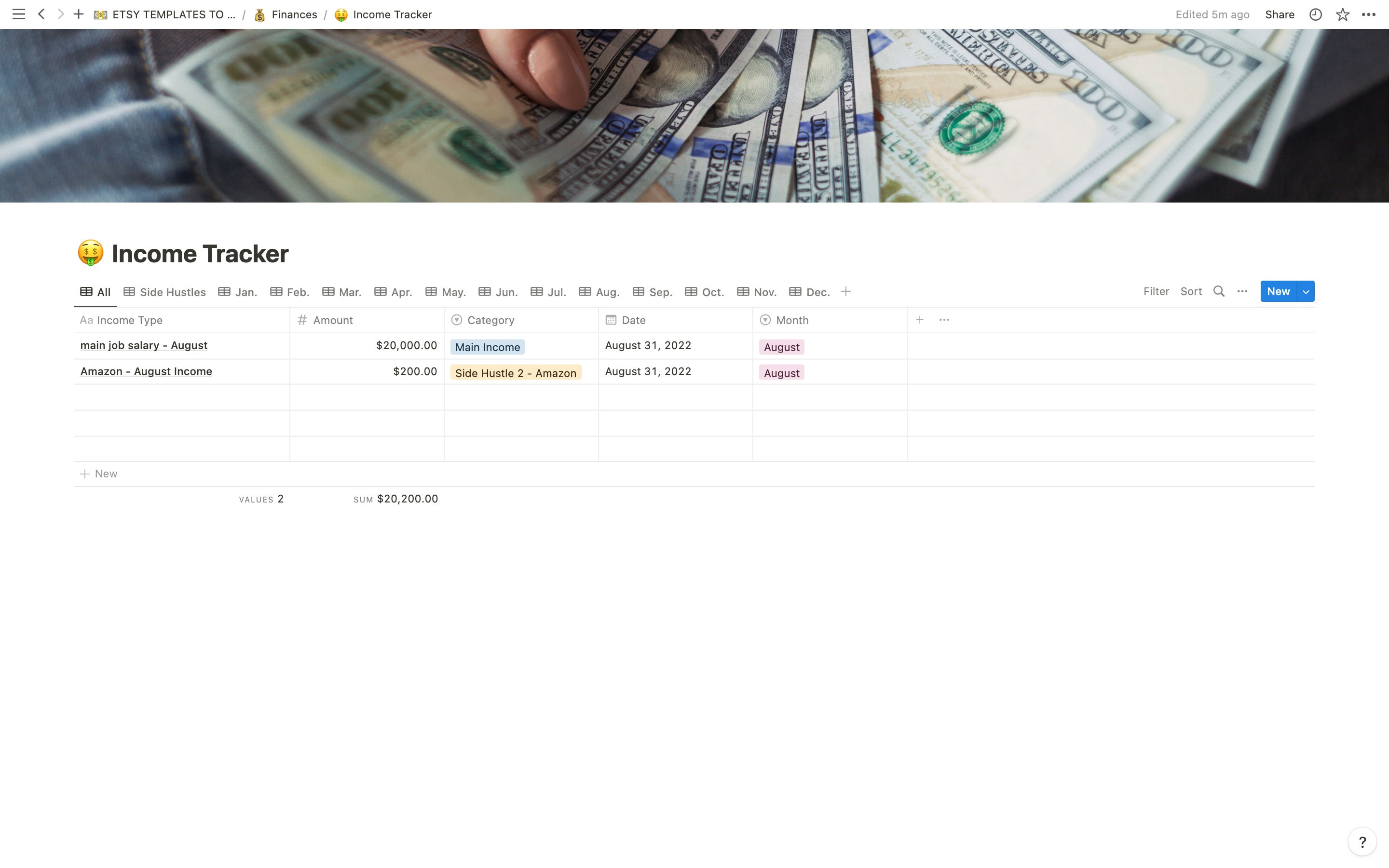 Notion Financial Tracker Notion Template Income Tracker Notion Personal ... Notion Financial Tracker Notion Template Income Tracker Notion Personal ...