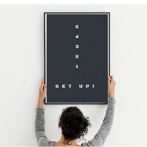 5 Second Rule, Motivation Quotes, Motivational Print, Printable Wall ...