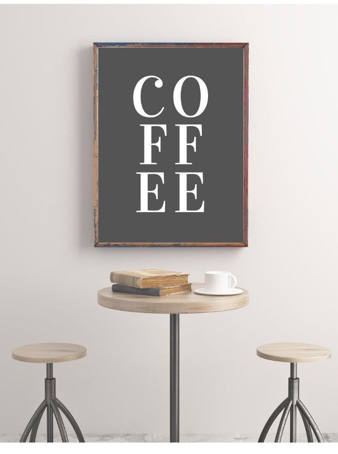 Coffee Poster Wall Art, Coffee Lover Poster, Coffee Wall Art, Coffee ...
