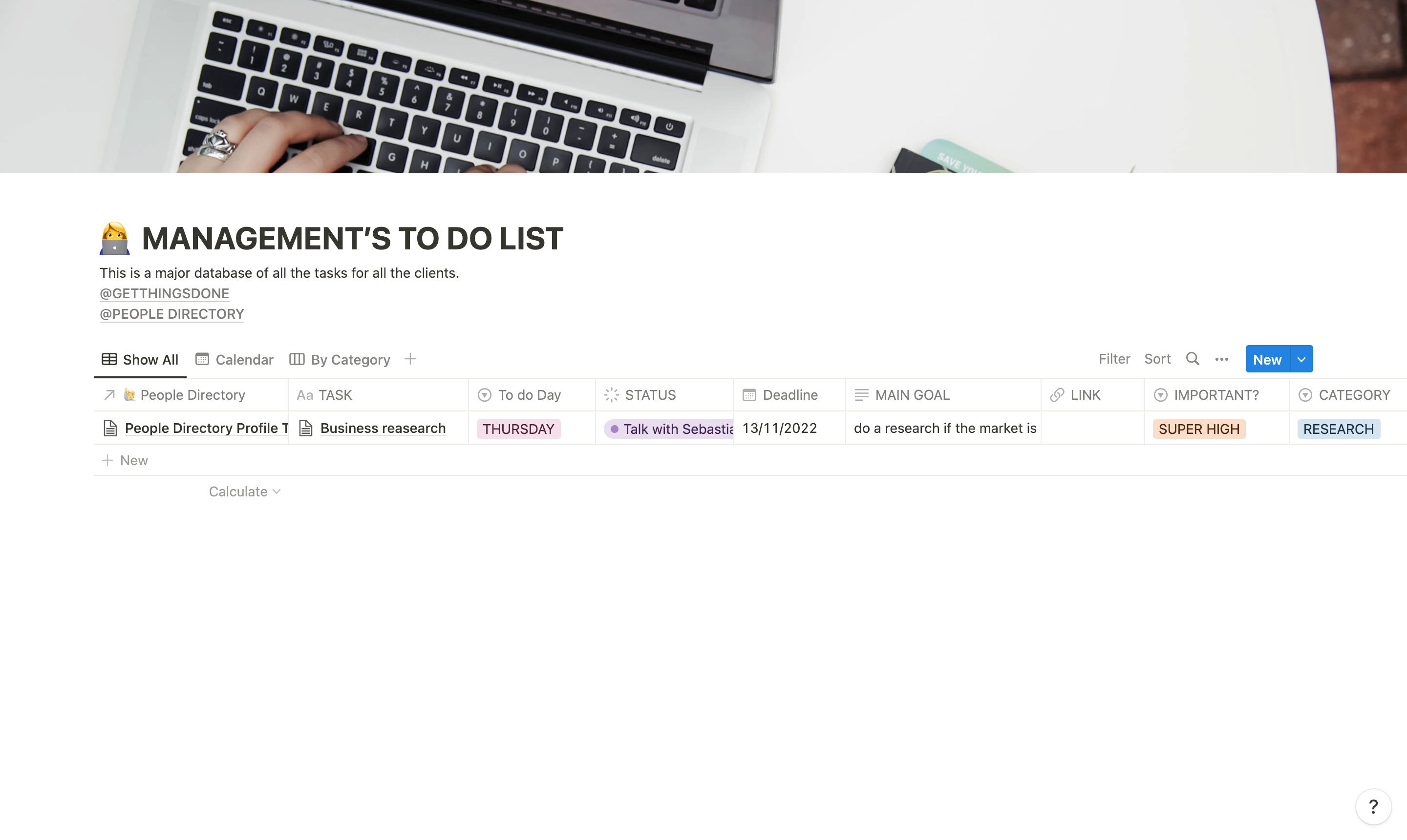 Notion Template for Network Management Notion CRM Template Notion Collaboration Tracker Notion ...