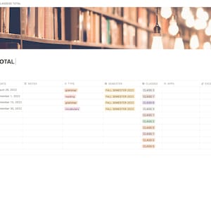 Notion Class Teacher Template Notion Planner for Teachers All in One ...