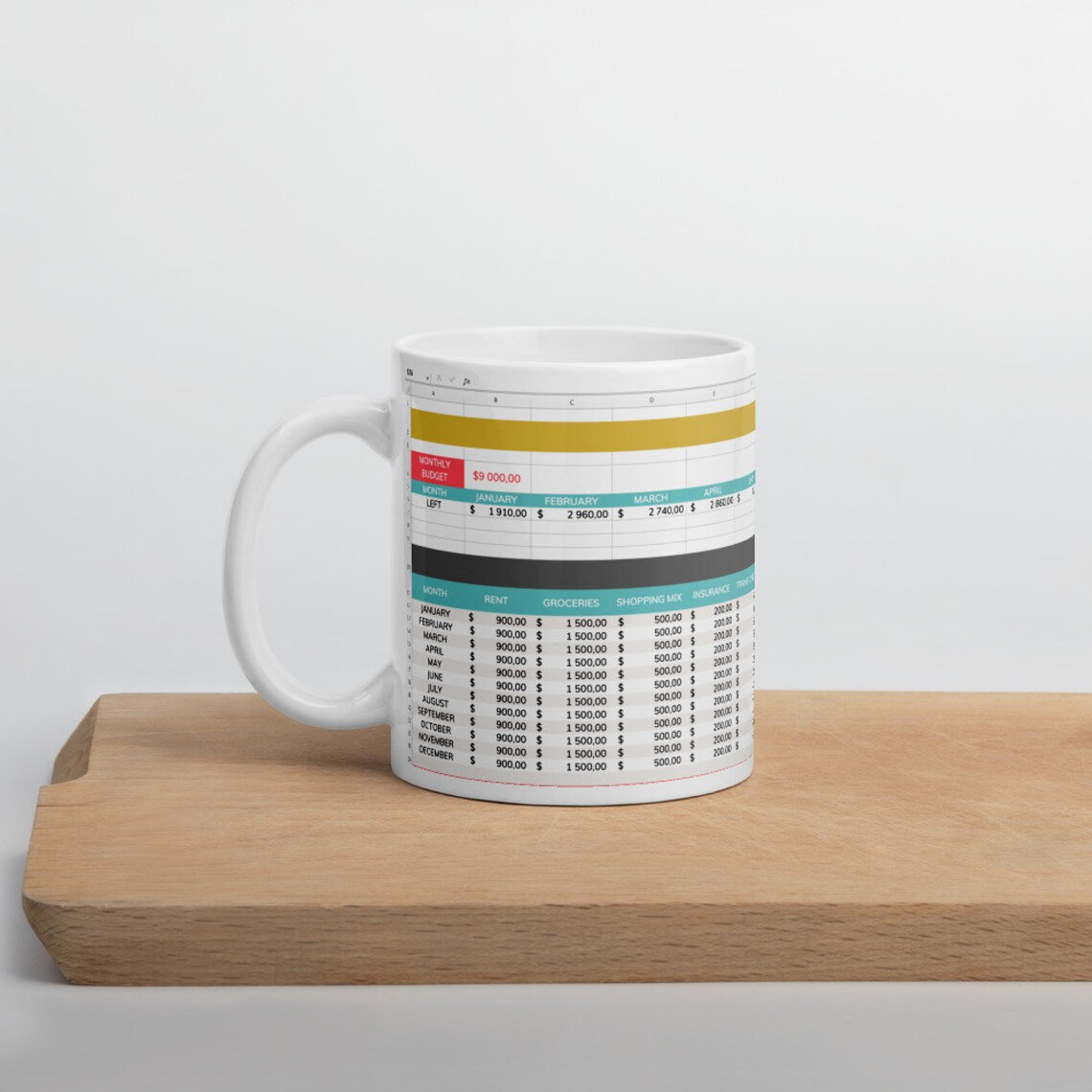 Excel Mug, CEO, Home Office, Excel Spreadsheet, Hustle, Entrepreneur ...