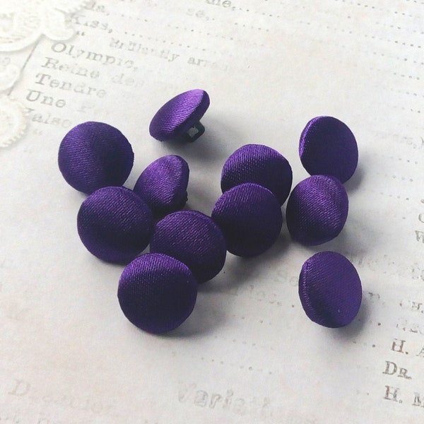 Purple Buttons - Etsy
