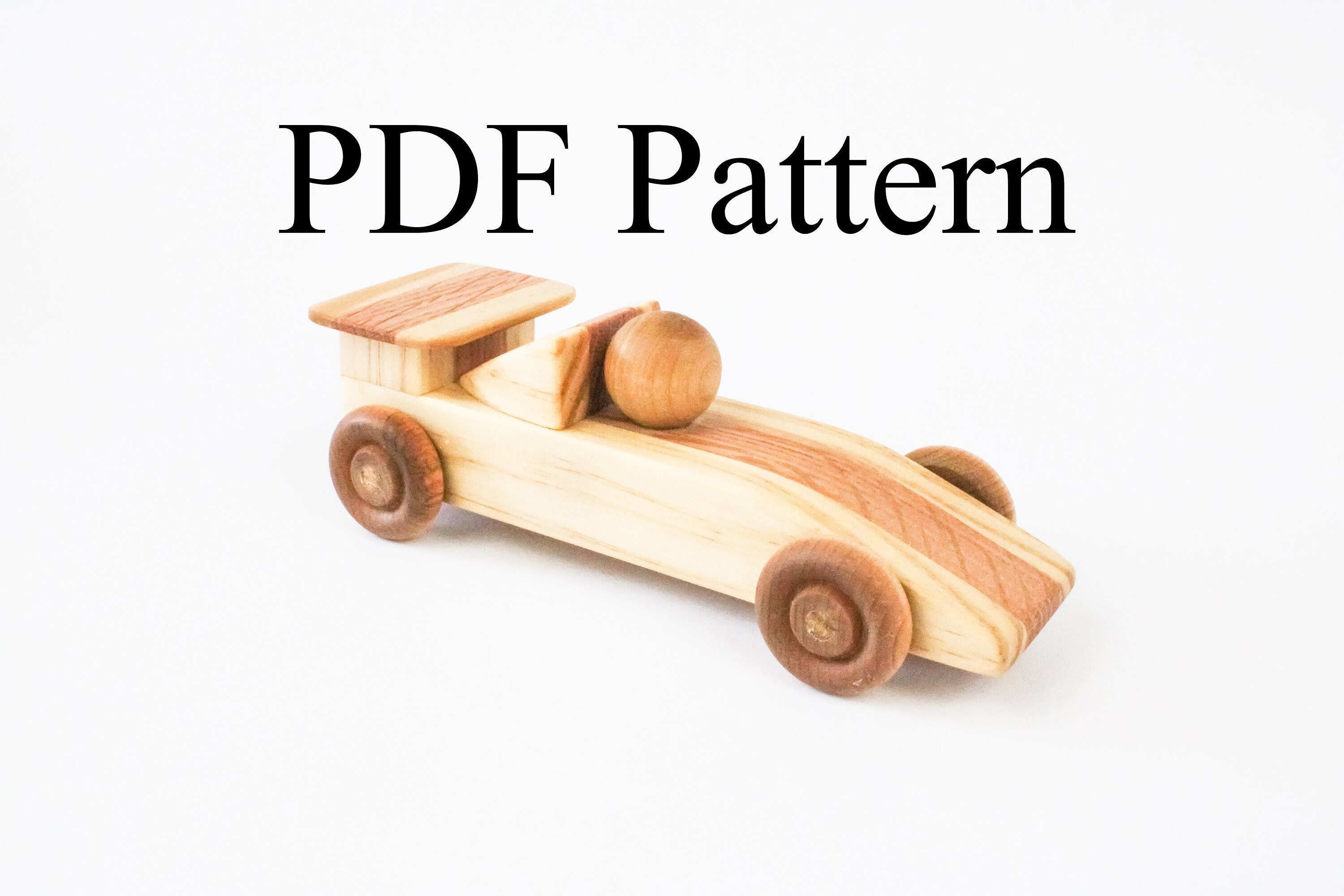 Homemade Wooden Race Car