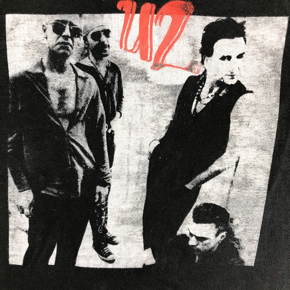 Vintage U2 Achtung Baby Bootleg Size L sold by O o B n j a m i n | SKU ...