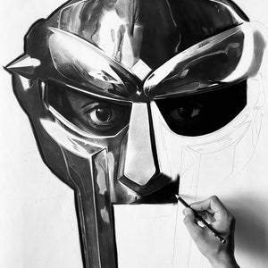MF DOOM Poster | Print Mask - Etsy