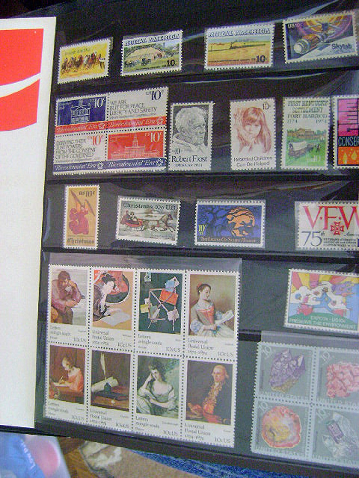 Mint Set of 1974 Commemorative Stamps - Etsy