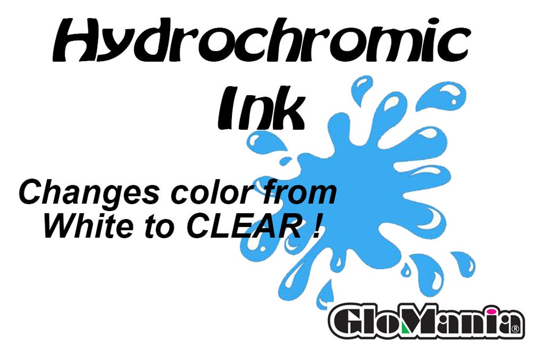 Hydrochromic Water Activated Color Changing Inks Fabric or Paper - Etsy
