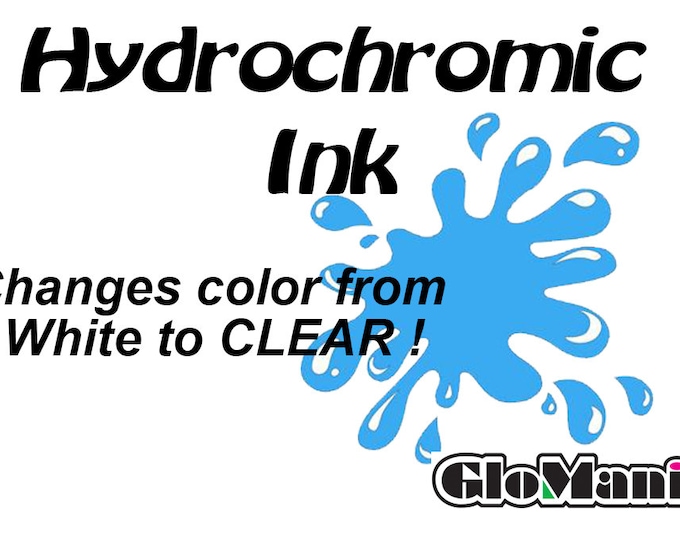 Hydrochromic Water Activated Color Changing Inks Fabric or Paper - Etsy