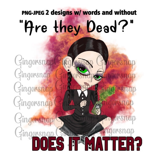 Sublimation Designs Wednesday Addams - Etsy