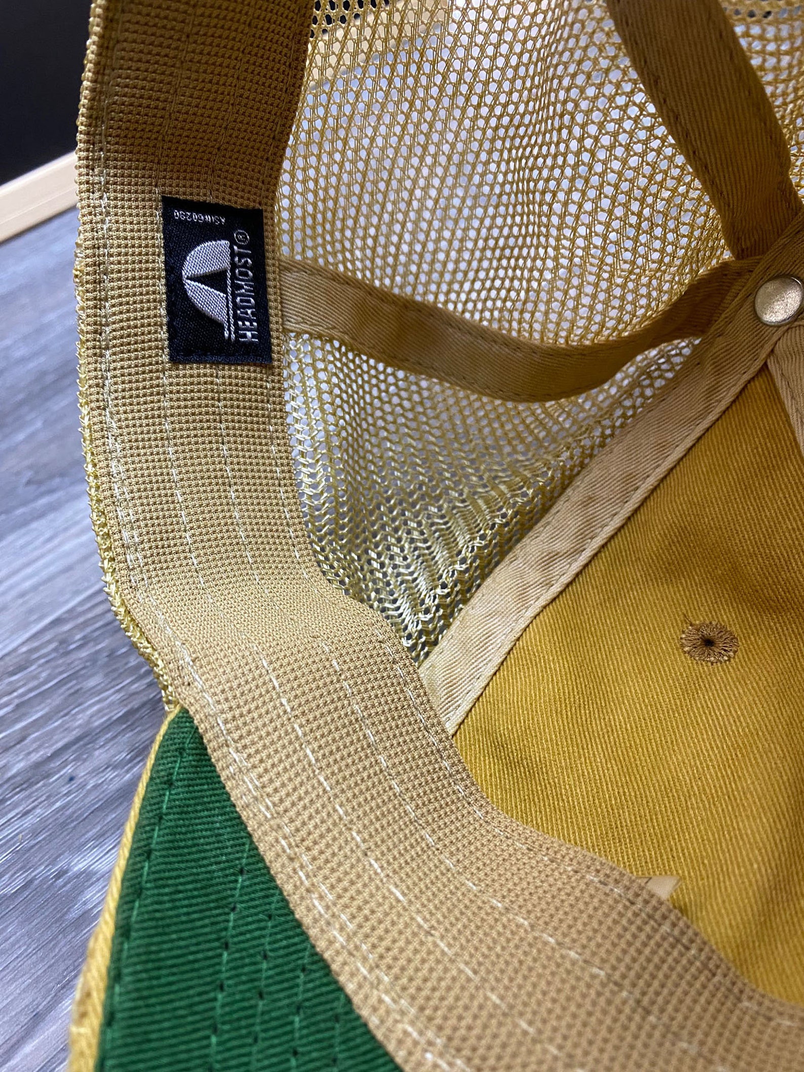 Custom Logo Patch Hat, Distressed Trucker Cap, Headmost Brand - Etsy