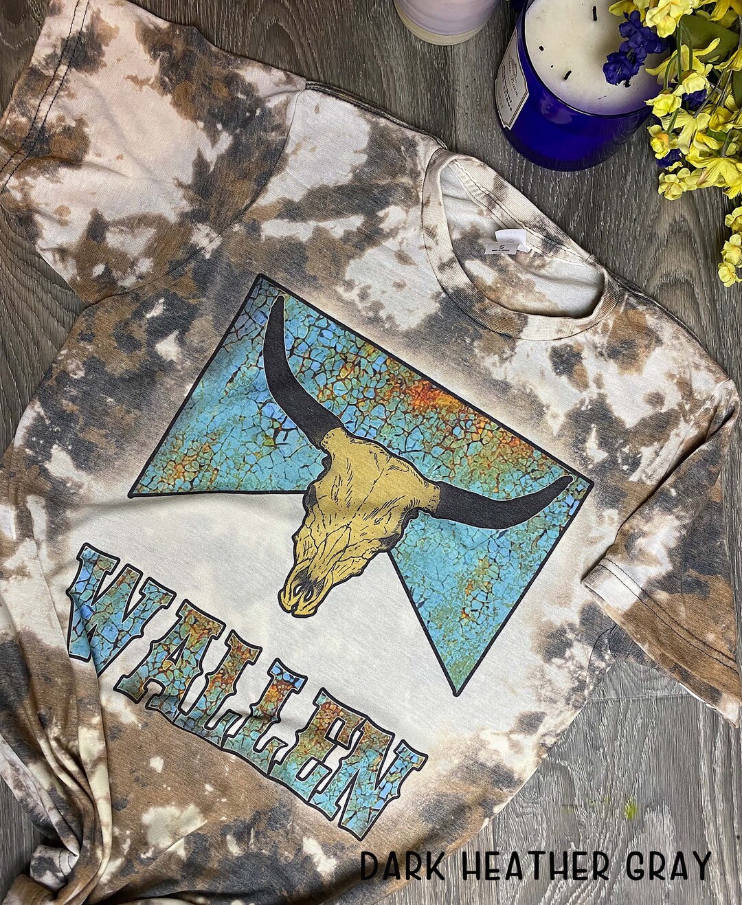 Bleached T-shirt Should've Come With a Warning Country Music Distressed ...