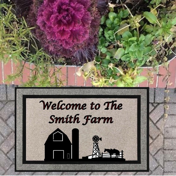 Personalized Doormat - Etsy