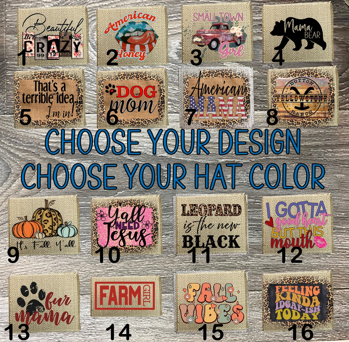 Custom Logo Patch Hat, Distressed Trucker Cap, Headmost Brand - Etsy