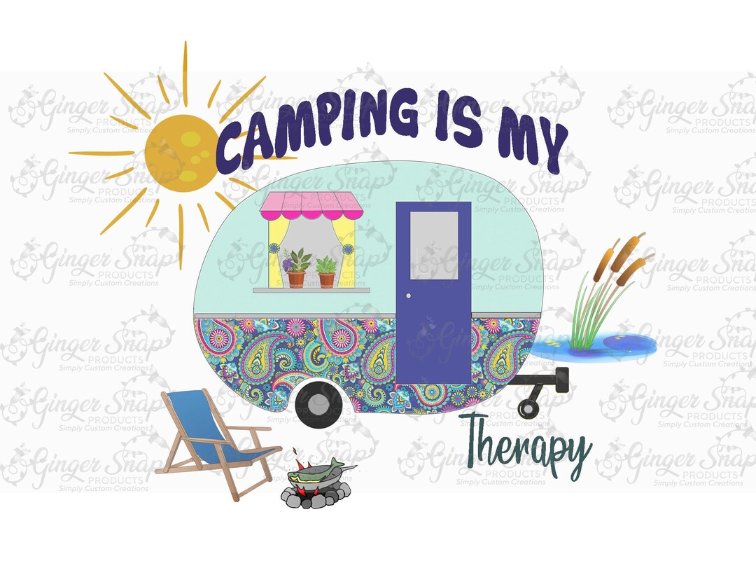 Camper Sublimation Design | Camping | Retro Camper | Sublimation PNG ...
