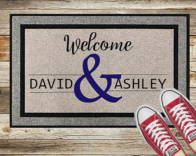 Custom Door Mat-welcome Doormats LOGO Doormat-personalized Doormat ...