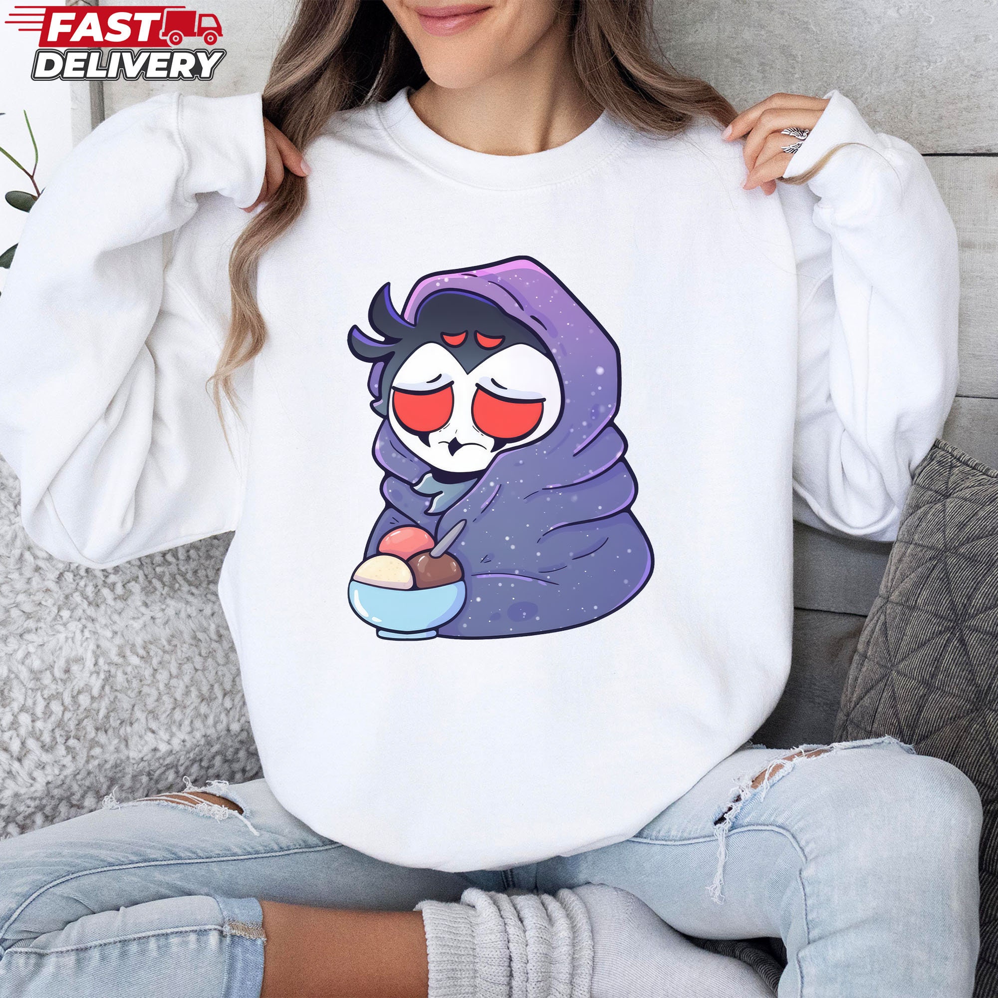 Funny Stolas Shirt, That's a Mood, Gabriella, Chibi Stolas Helluva Boss ...