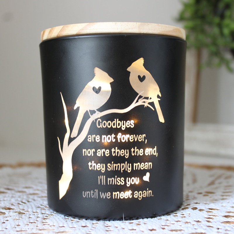 Sympathy Candle - Etsy