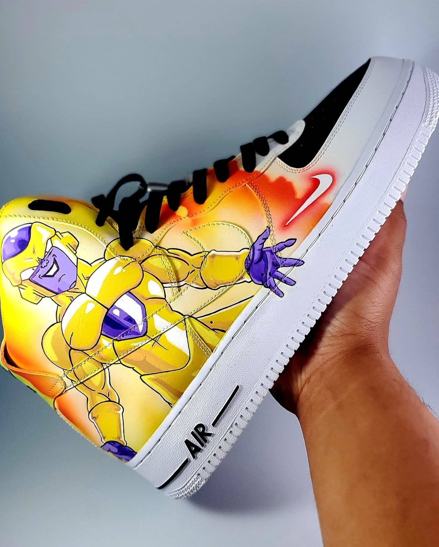 Custom Hand Painted Anime Nike Air Force 1 - Etsy