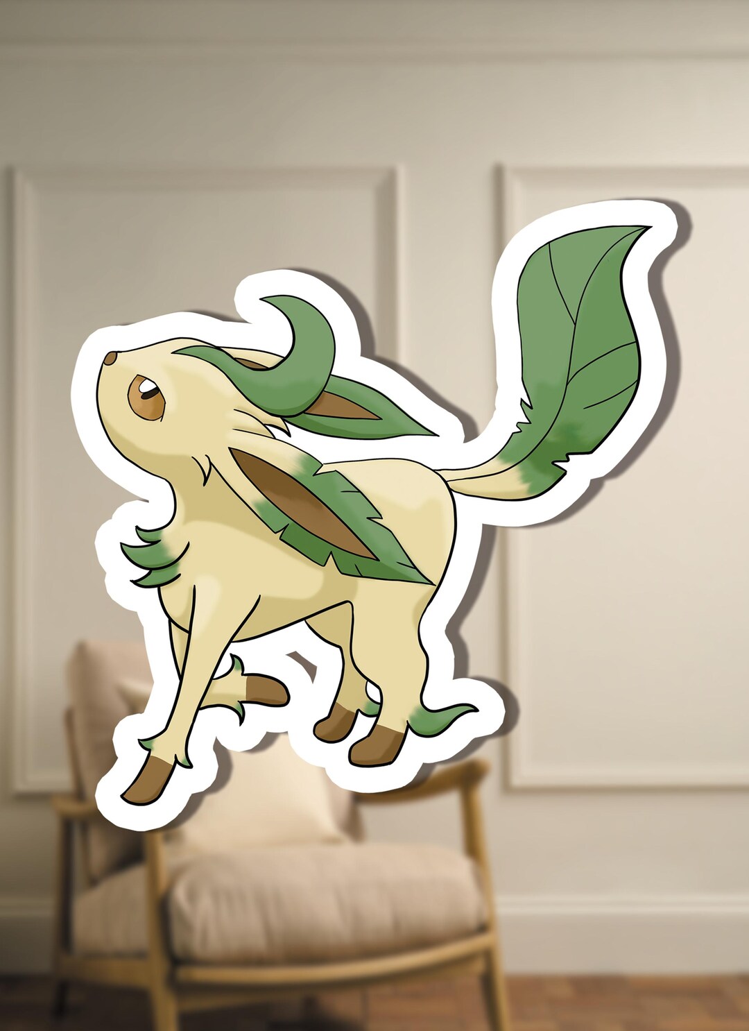Leaf - Poke Sticker Collection - Etsy