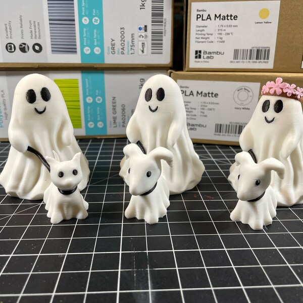 Ghost and Dog 3d - Etsy