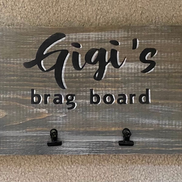 Nanas Brag Board - Etsy