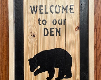 Welcome to Our Den - Etsy