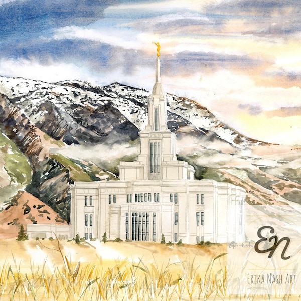 Utah Temple - Etsy
