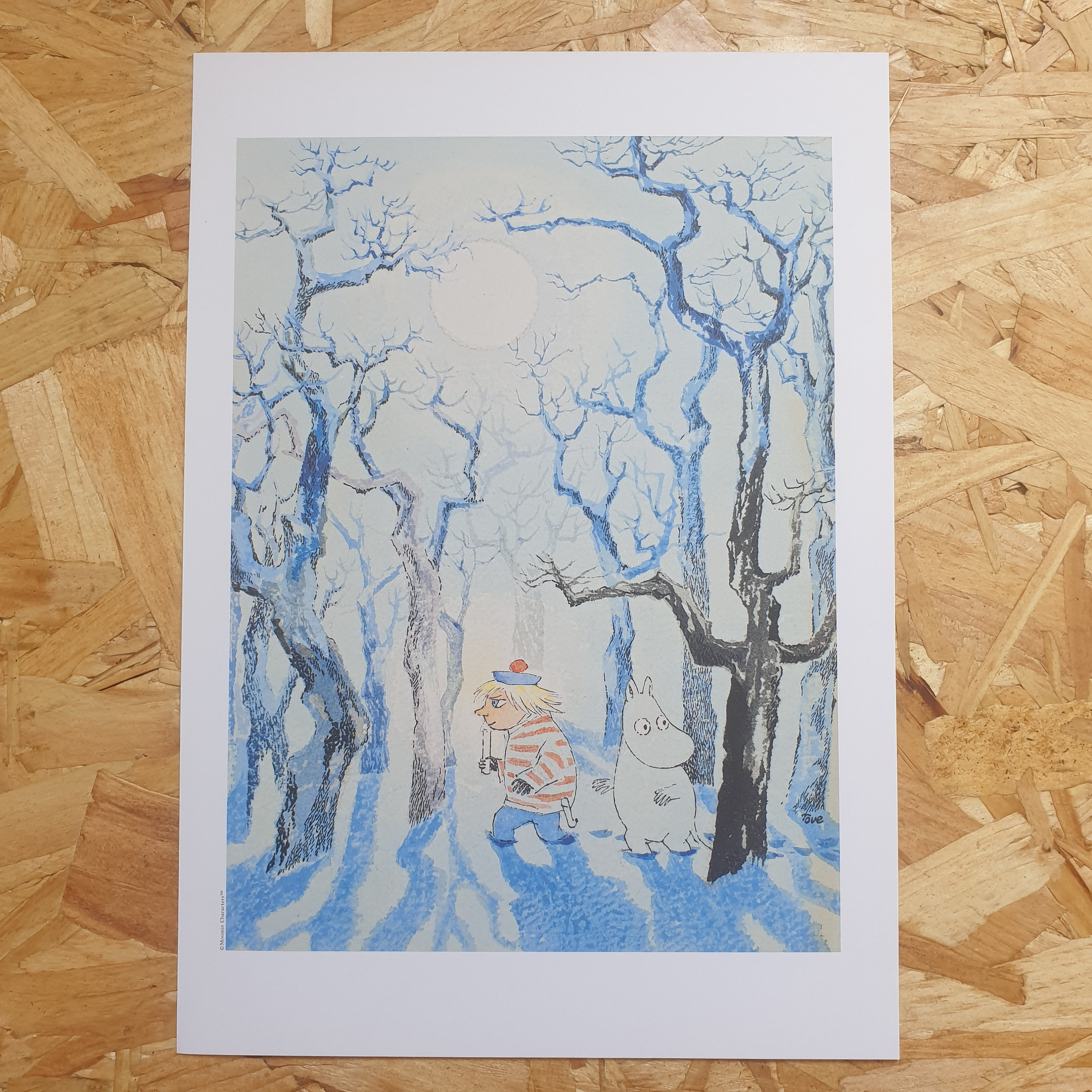 Tove Jansson Vintage Moomin Prints - Official Illustrations A4 Ready to ...