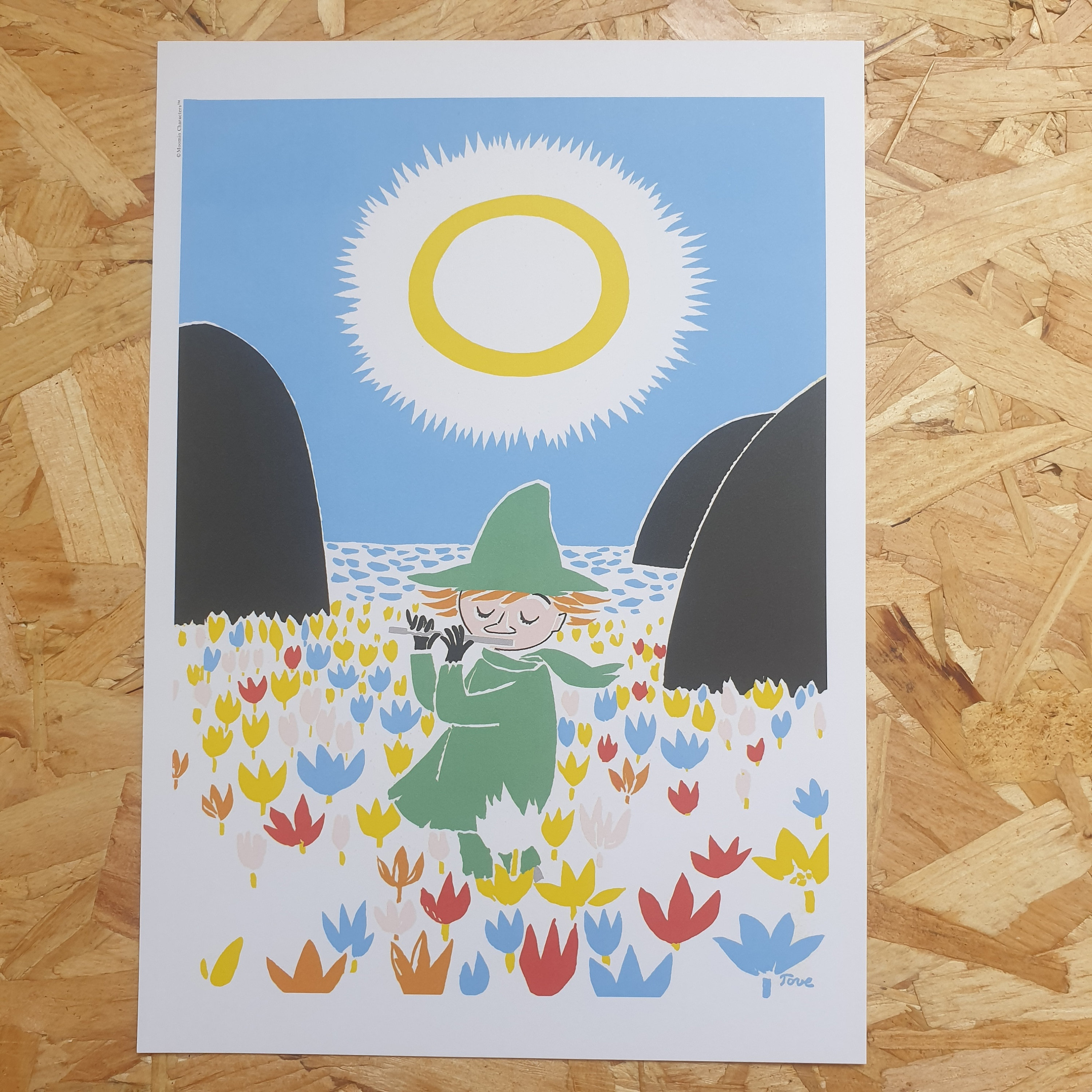 Tove Jansson Vintage Moomin Prints Official Illustrations A4 Ready to ...