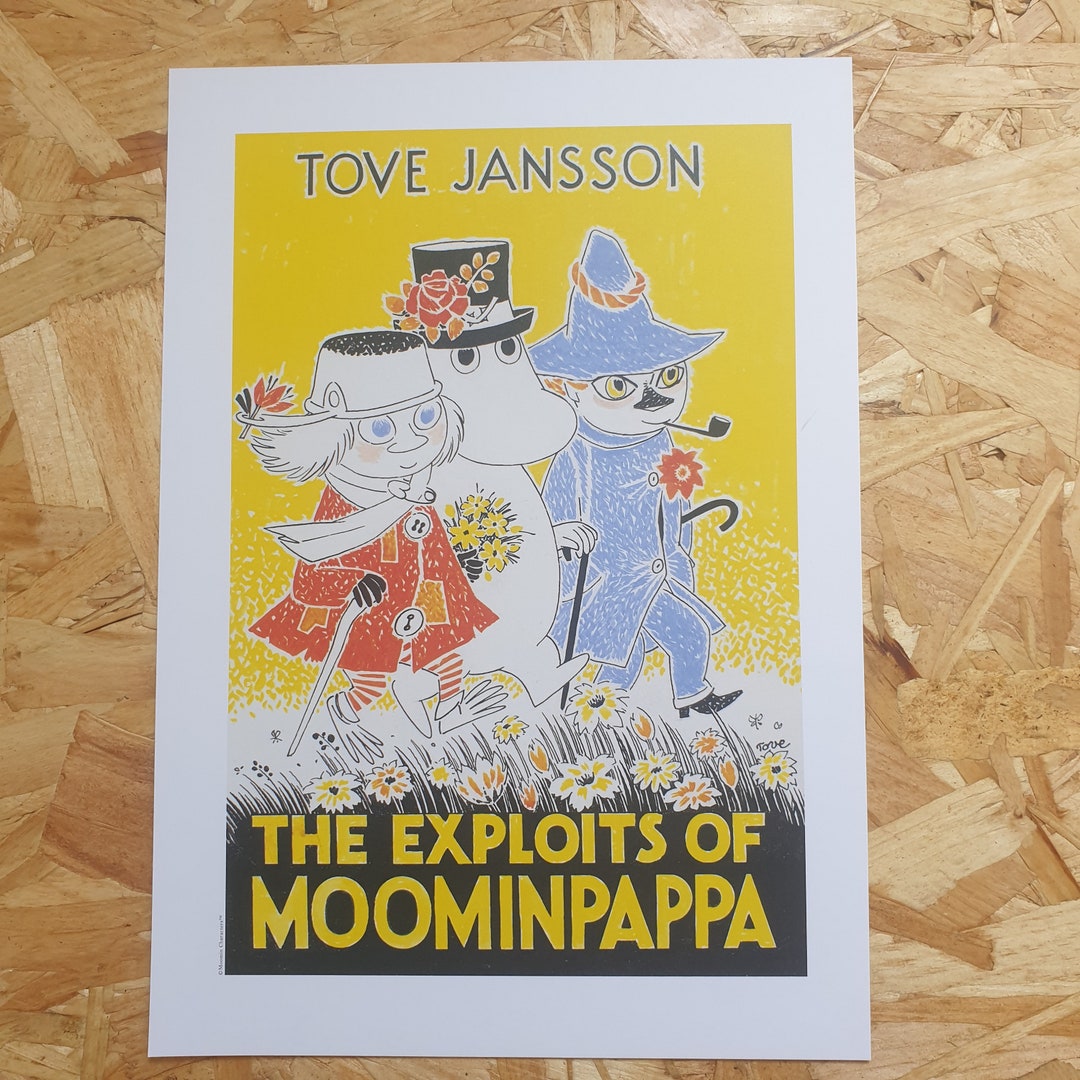 Tove Jansson Vintage Moomin Prints - Official Illustrations A4 Ready to ...