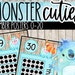 Monster Cuties Classroom Helpers/job Chart With EDITABLE Name - Etsy