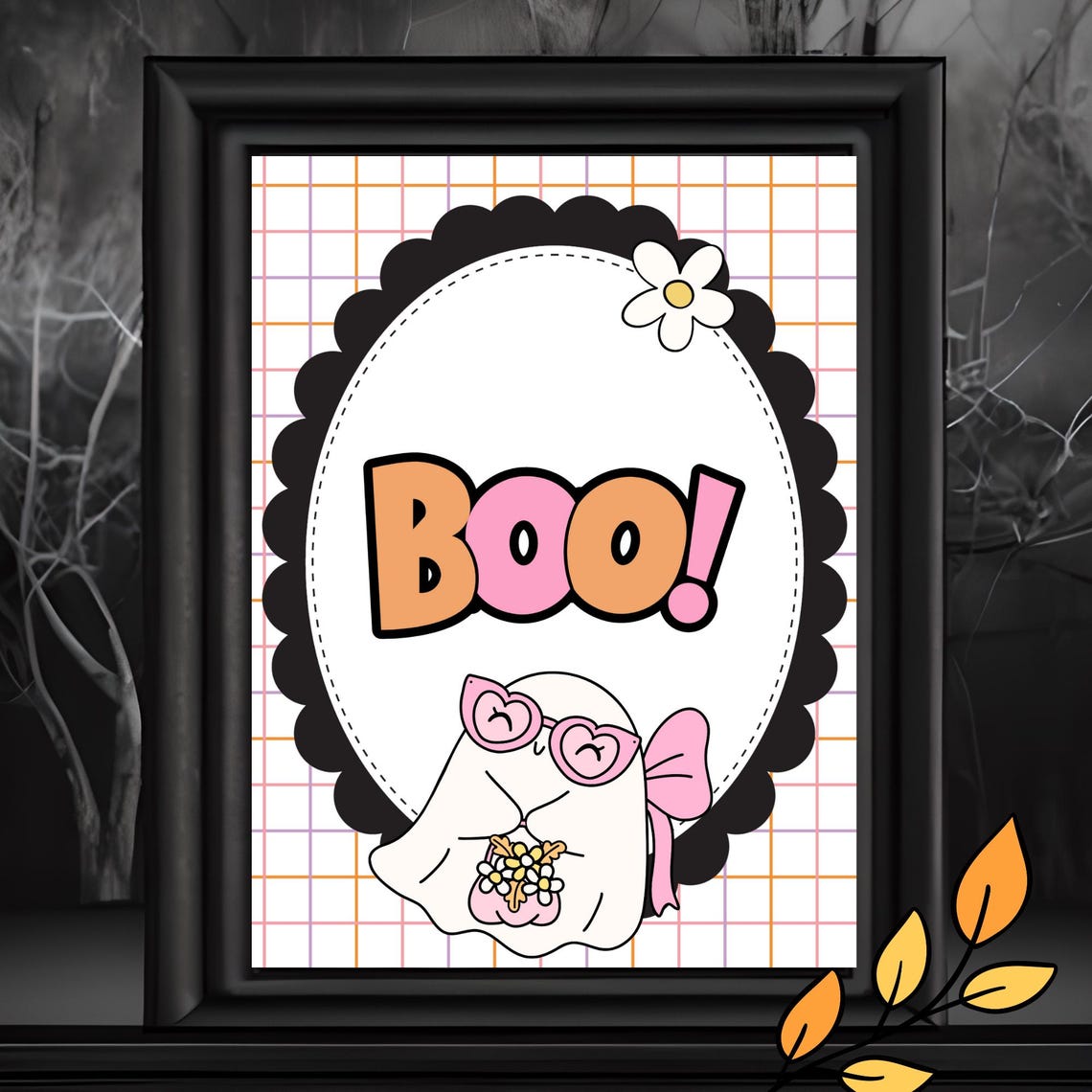 Cute Halloween Posters EDITABLE in CANVA | Cute October Bulletin Board ...