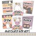 Reading Halloween Posters October Fall Bulletin Board Kit Autumn Groovy ...