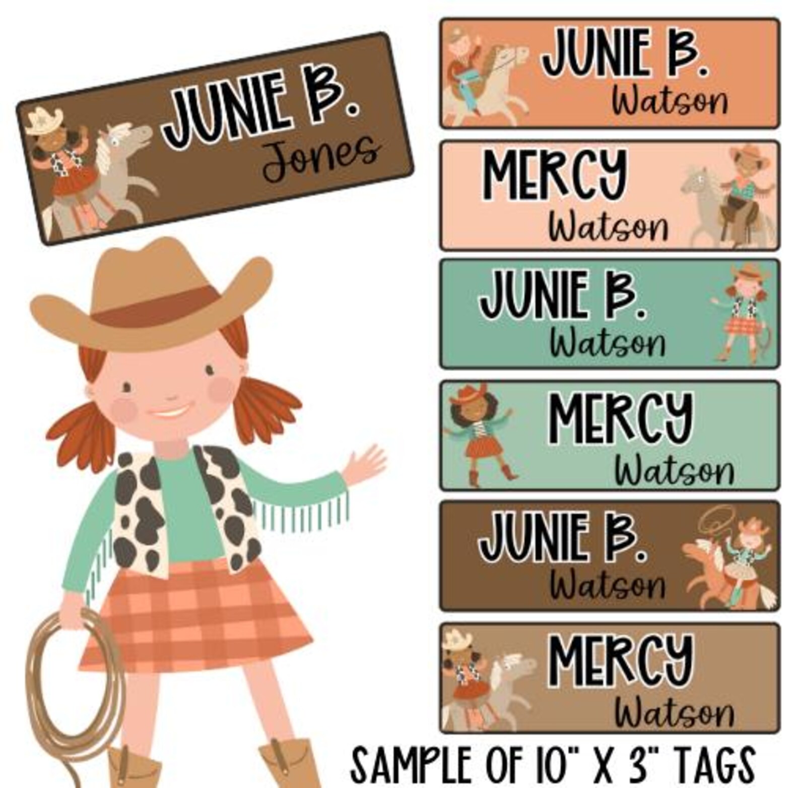 Cowboys and Cactus Western EDITABLE Decor Bundle | Build Your Own Decor ...