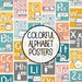 Alphabet Posters, Flashcards, Writing Guides | Boho Bee Modern ...