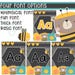 Classroom Alphabet Posters With FOUR Font Options and an EDITABLE CANVA ...