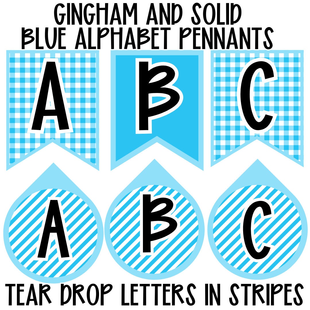 Bulletin Board Letters and Numbers | Bulletin Board Pennant Pieces and ...