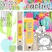 Cute Cactus Classroom Decor BUNDLE | Calm Classroom | Class Theme Easy ...